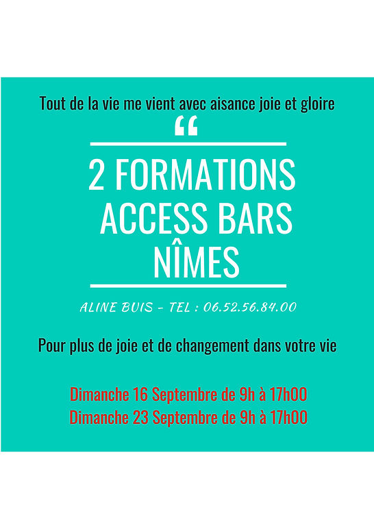 Access Bars - Aline Buis - Nîmes - Formation certifiante Access Bars